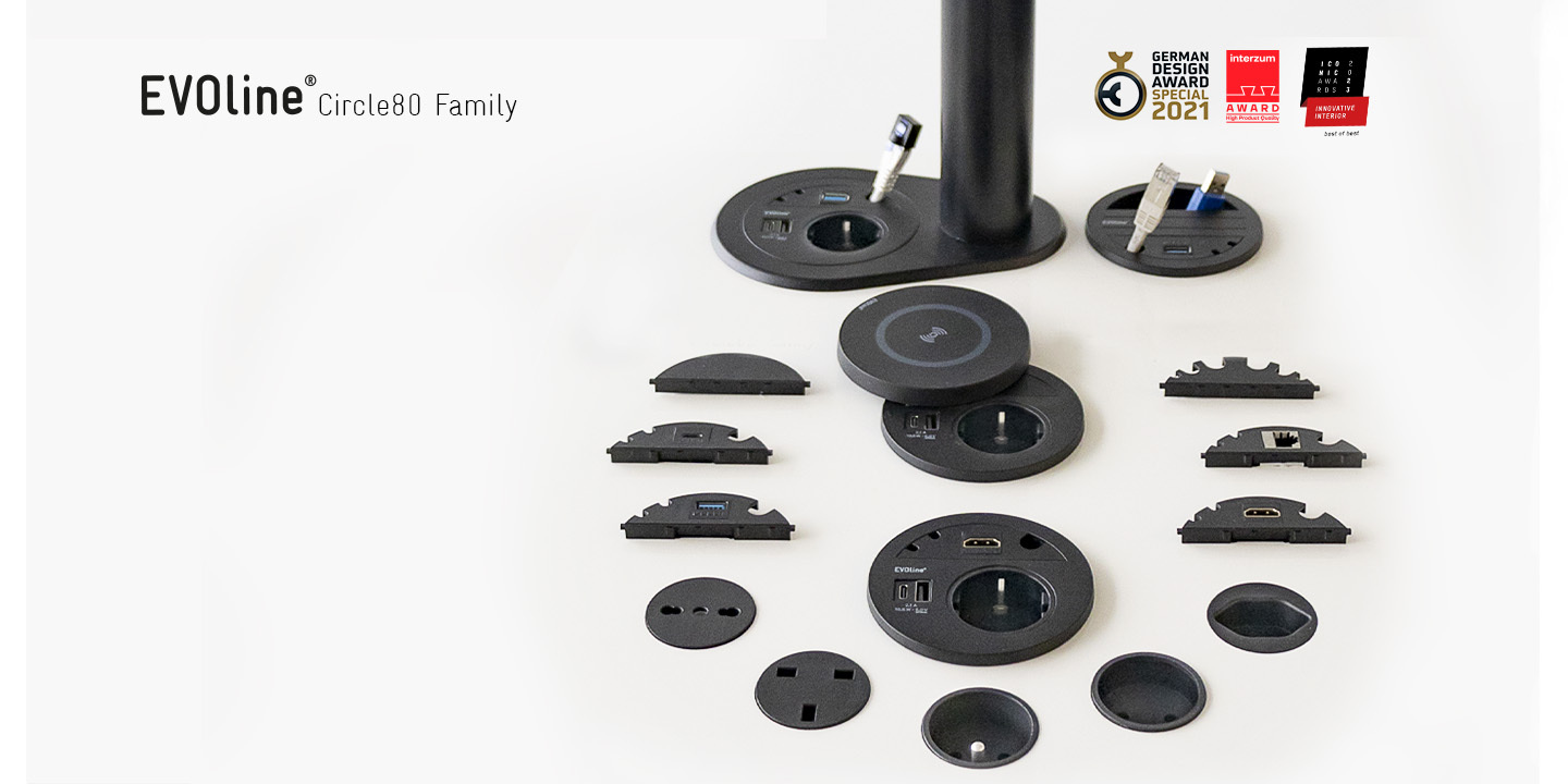 EVOline® – Strom und Daten für Arbeitsplätze der Zukunft