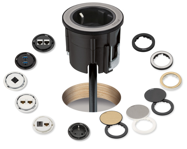 EVOline® One - L'accès compact à l'alimentation et aux données.