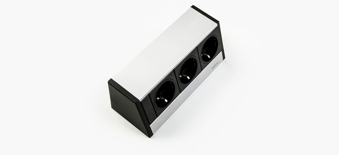 EVOline® R-Dock - ciabatta con frontale angolato