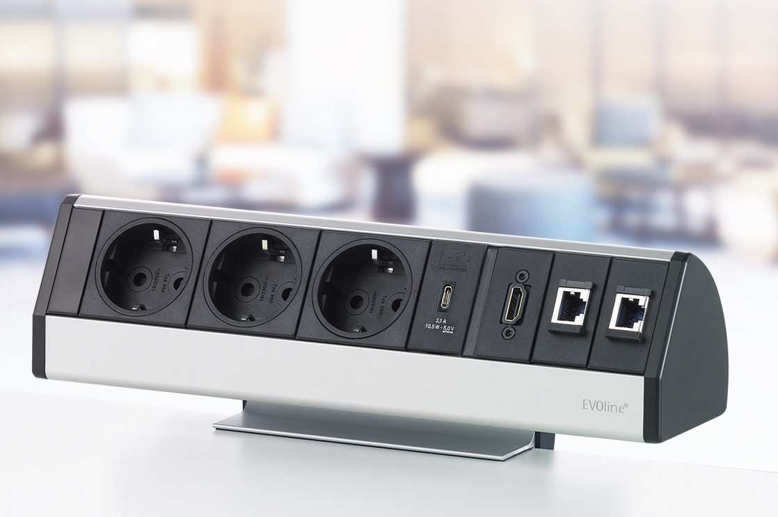 EVOline® Dock - The freely configurable charging and data station